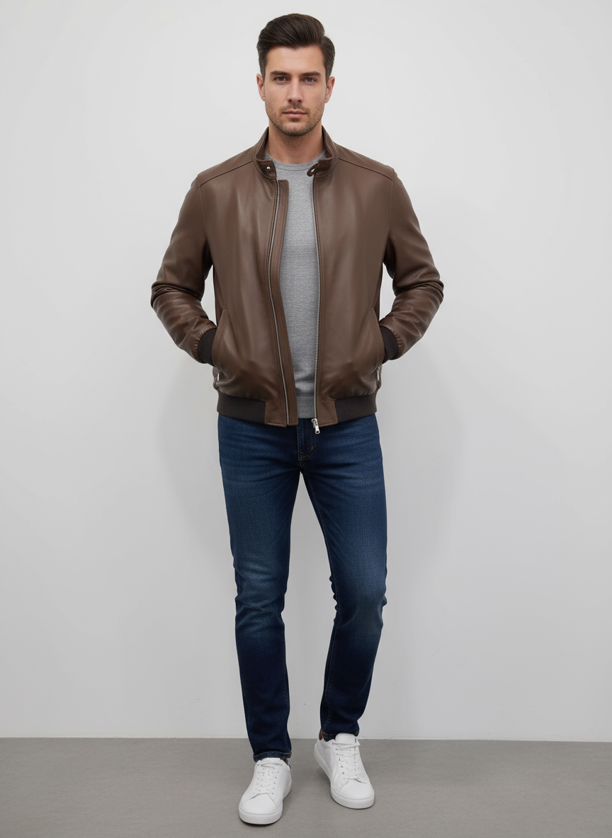FRADI LEATHER JACKET – Fashion Avenue Jo